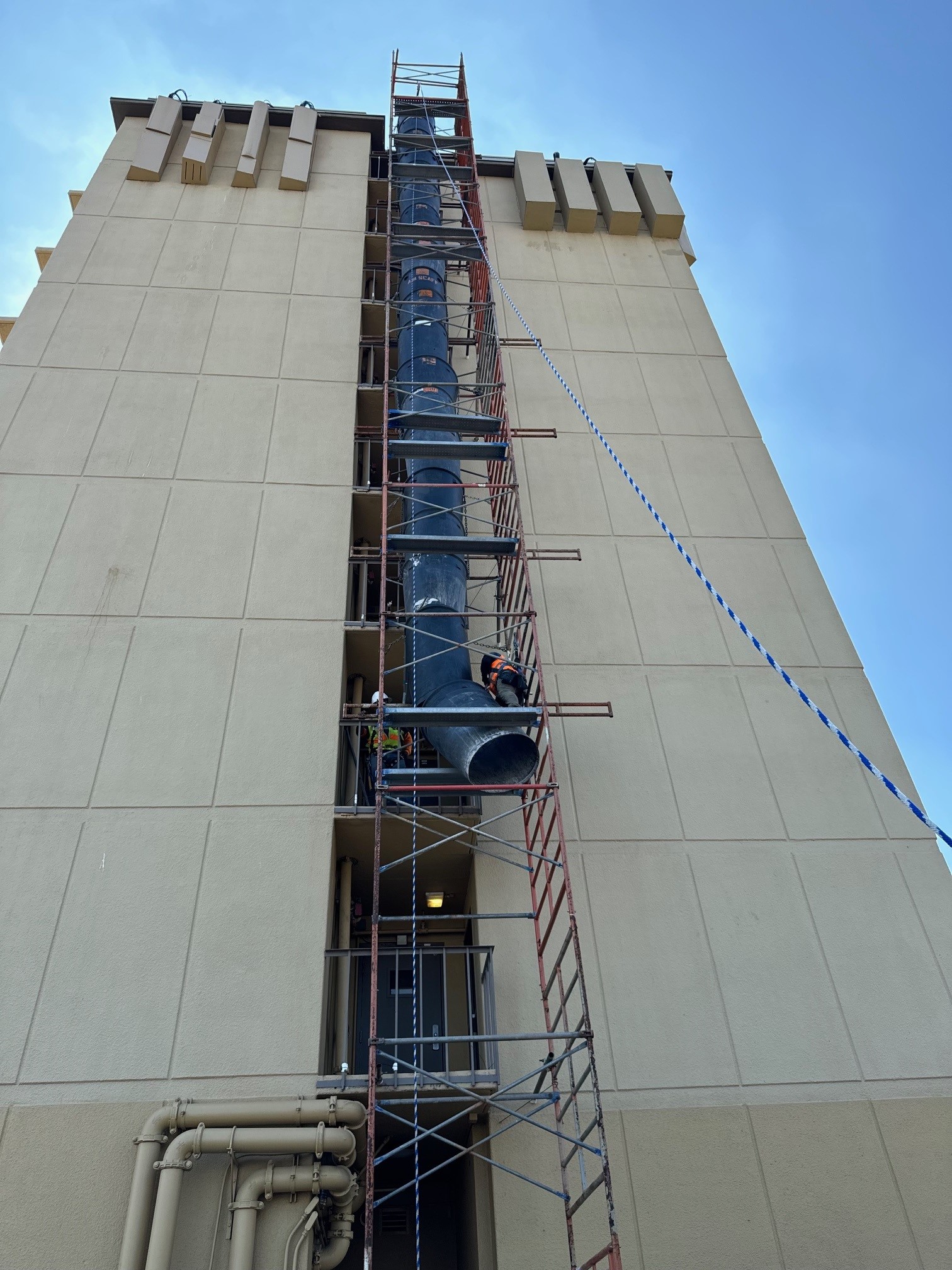 Debris Chutes | American Scaffold