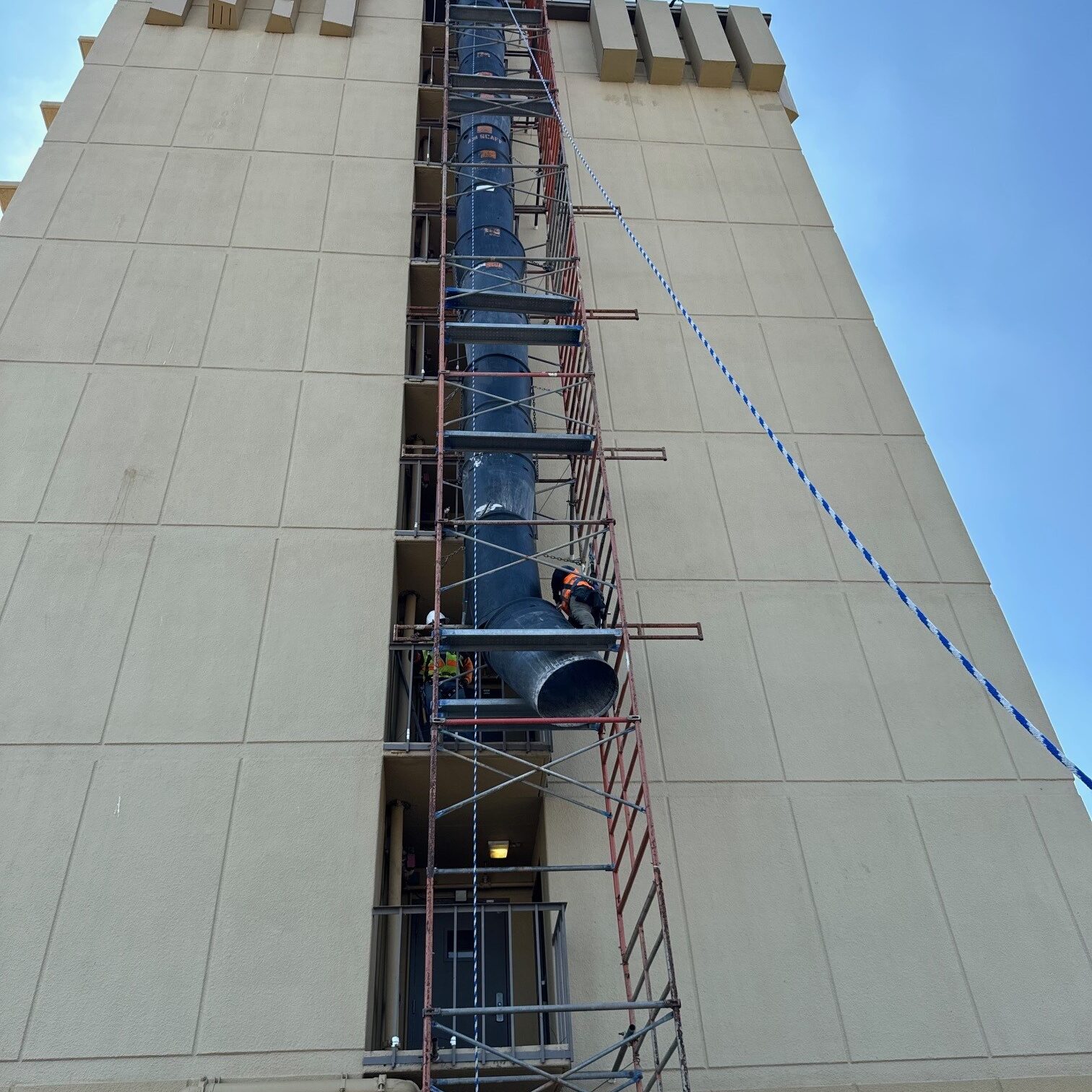 Debris Chutes | American Scaffold